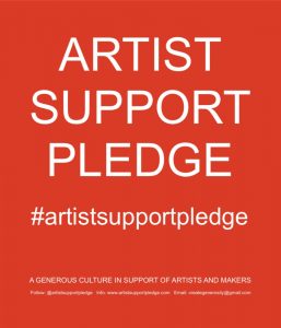 Artist Support pledge #12 - Sarah Caswell